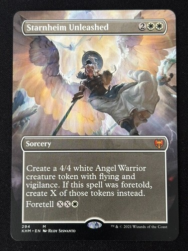 1x MTG Starnheim Unleashed (Borderless) - Kaldheim (KHM) #294 - Magic ...