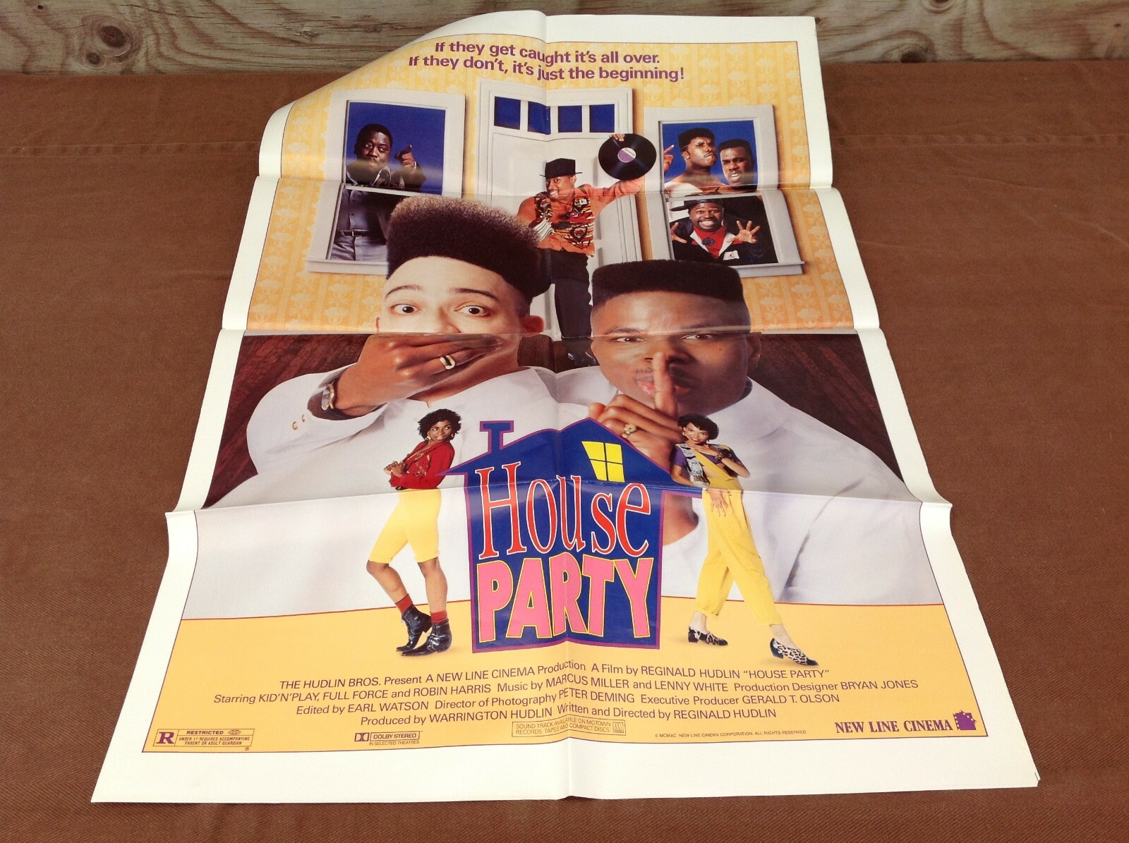 1990 House Party Original Movie House Full Sheet Poster | eBay
