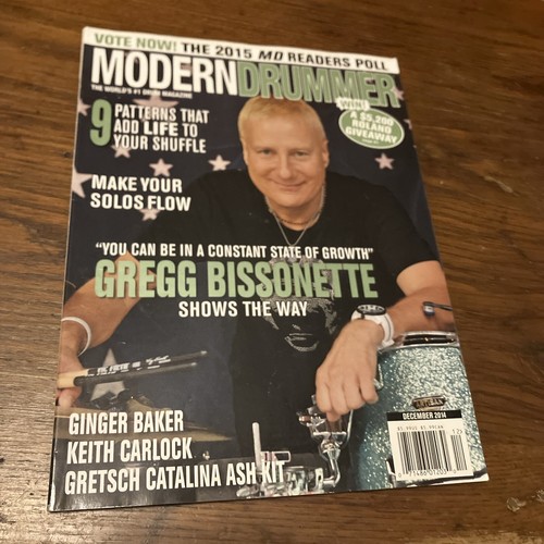 Modern Drummer Magazine December 2014 Gregg Bissonette 9 Patterns That ...