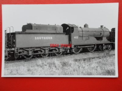 PHOTO SR DRUMMOND CLASS D15 4-4-0 LOCO NO 463 BR 30463 | eBay UK