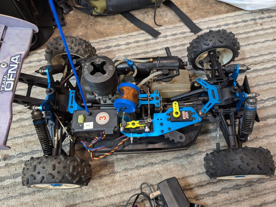 Team ofna ultra lx pro 1/8 scale gas nitro rc car truck buggy | eBay