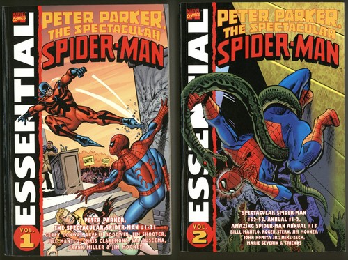 Essential Spectacular Spider-Man TPB Volumes #1 & 2 (Marvel Comics ...