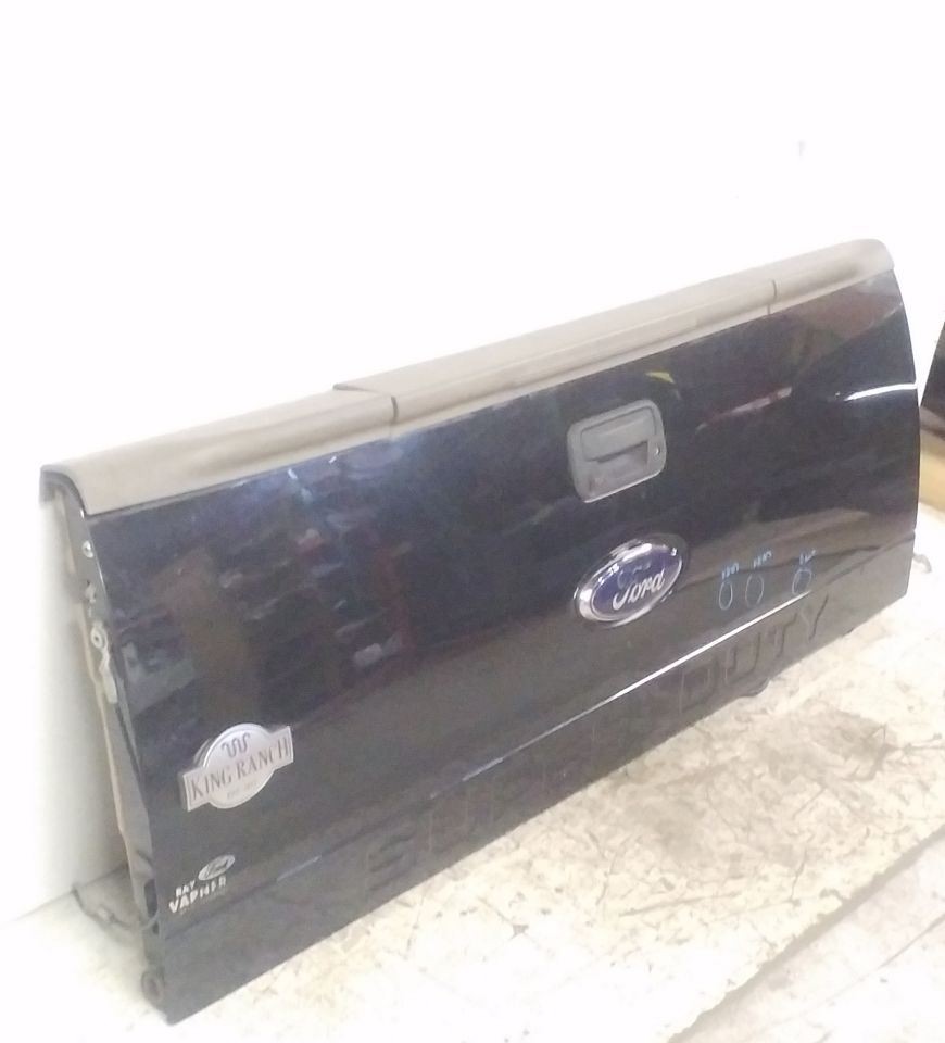 Black King Ranch Tailgate w/ Step | Fits 2008-2012 Ford F250 F350 F450 ...