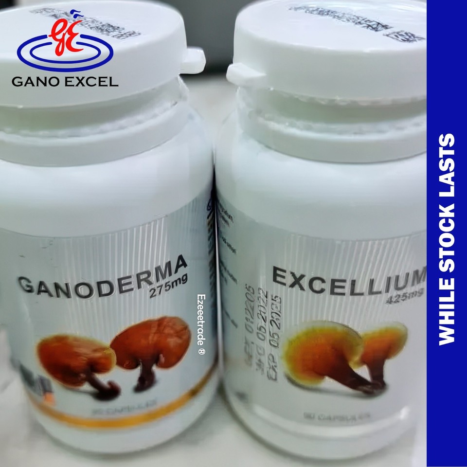 GANO Excel Ganoderma Immune Boost Excellium Lucidum Reishi Lingzhi 90 ...