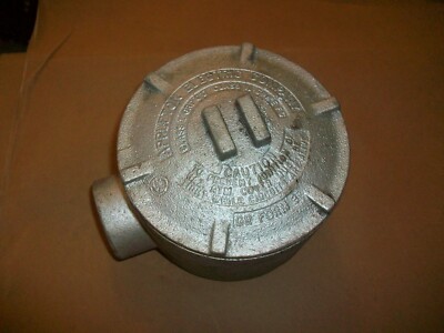 APPLETON GR FORM 3 Conduit Box 1.5" npt 6" Diameter NEW | eBay