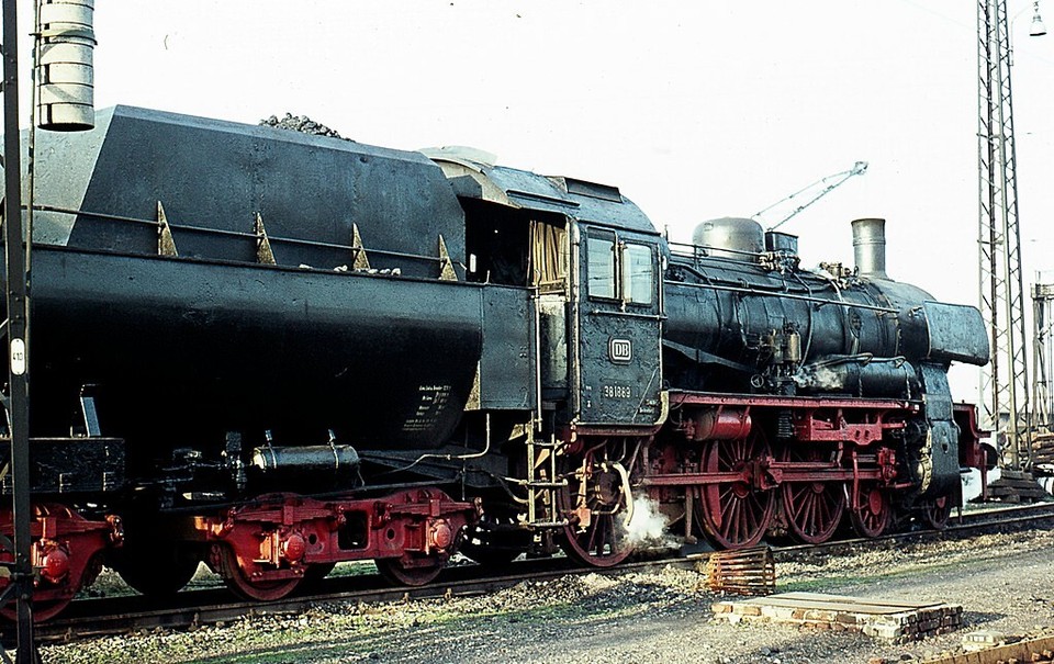 Marklin Primex AC HO German DB BR-38 STEAM LOCOMOTIVE "WANNENTENDER" C ...