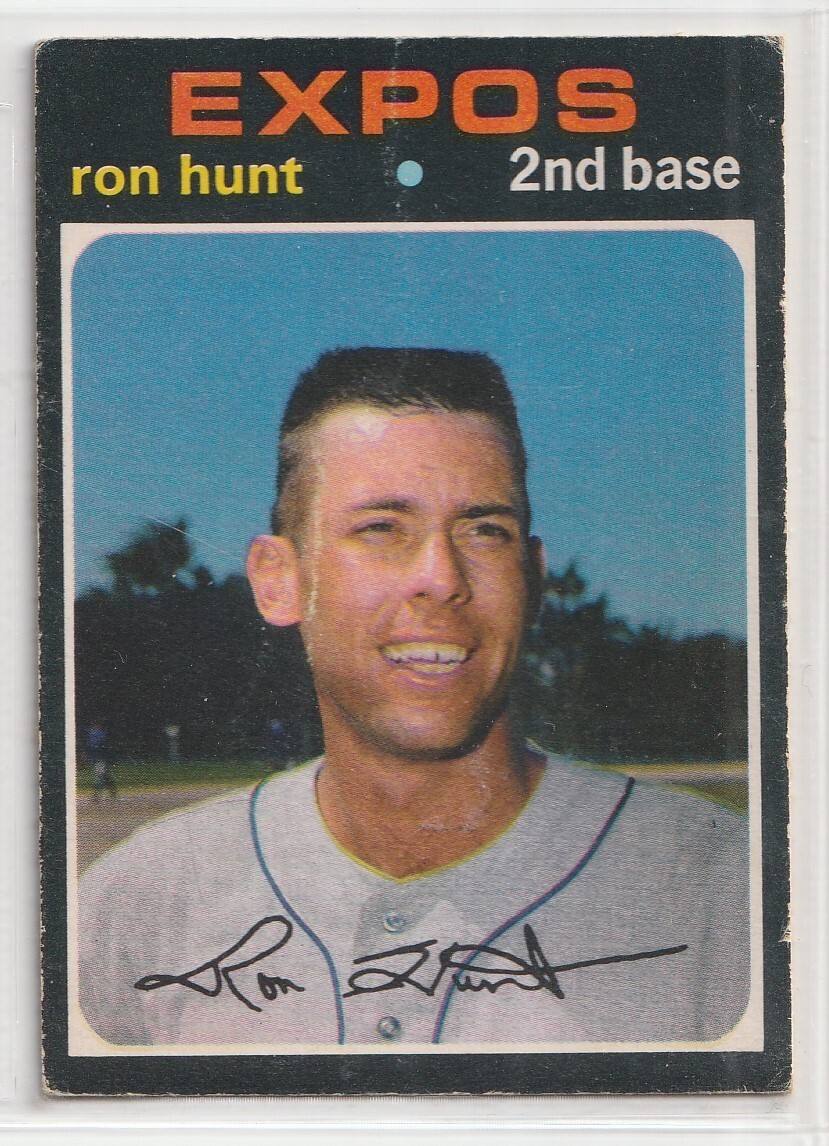 1971 O-Pee-Chee Baseball #161 Ron Hunt Montreal Expos | eBay