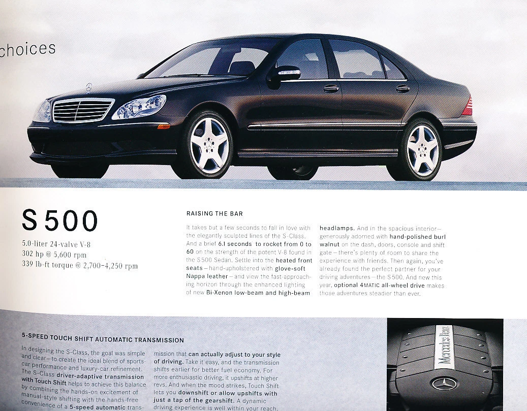 Mercedes S Class 2003