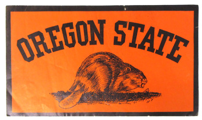 older vintage OREGON STATE beaver sticker UNUSED wb | eBay