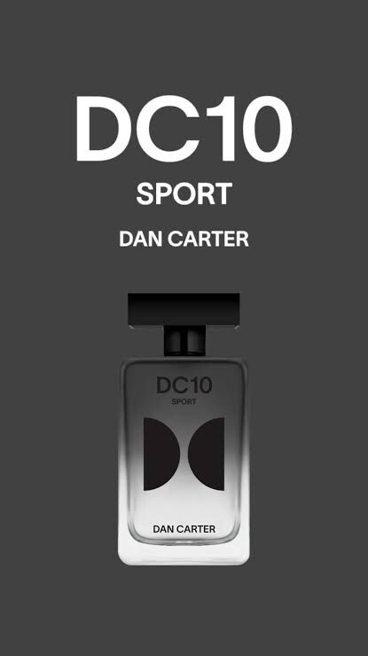 Dan Carter DC10 SPORT Men Fragrance 100mL EDT New Cologne BOXED Perfume ...
