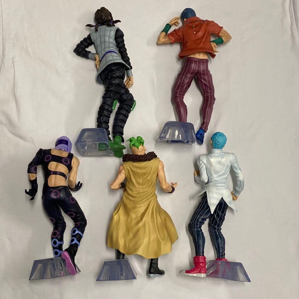 JoJo's Bizarre Adventure Golden Wind Hitman Team Ichiban Kuji 5 Figure ...
