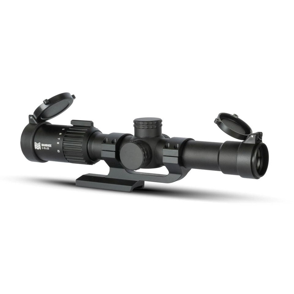 Monstrum Banshee 2-10x30 MPVO Rifle Scope with Offset Scope Mount | MX1 ...