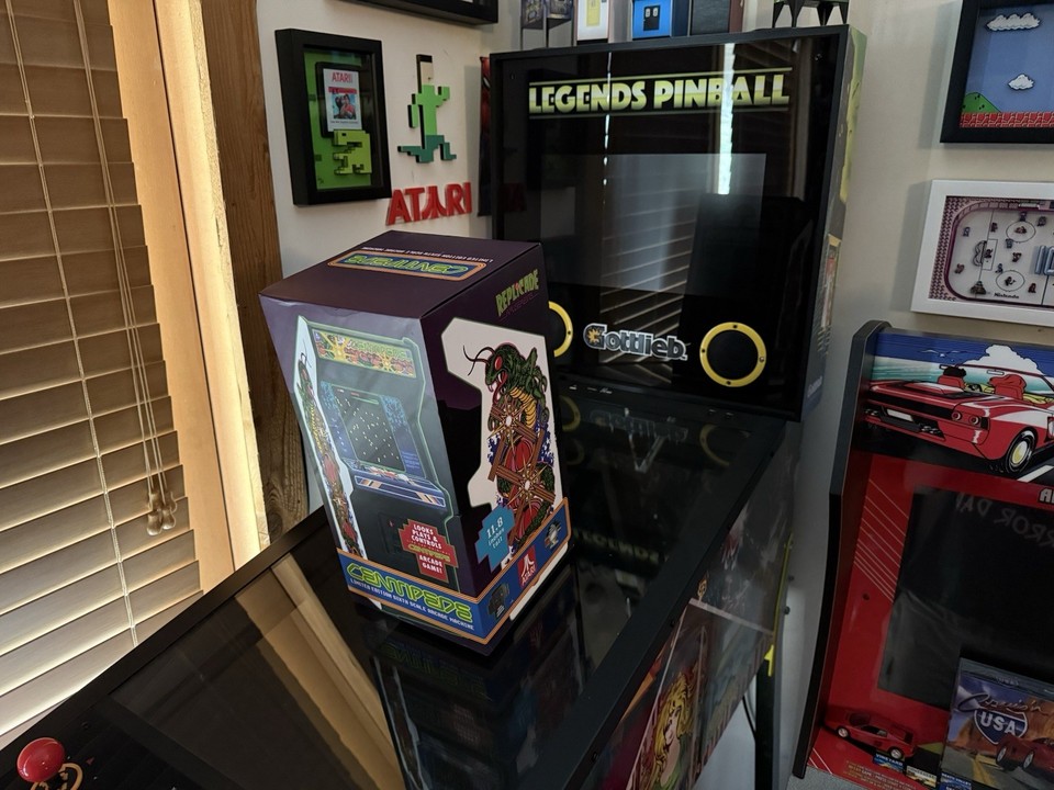 New Wave Toys Replicade - Centipede Mini Arcade Machine 1/6 Scale 12 ...