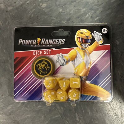 Power Rangers RPG: Yellow Dice Set | eBay
