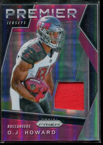 2017 Panini Prizm Premier Jerseys O.J. Howard #6 Tampa Bay Buccaneers ...