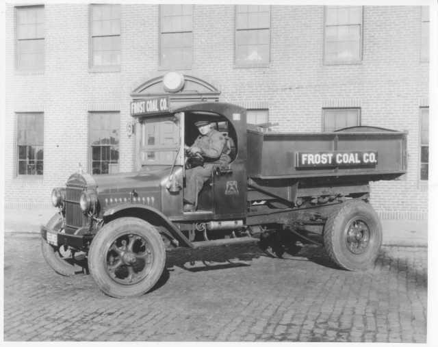 1923 Era Mack Truck Factory Press Photo 0103 - Frost Coal Co | eBay