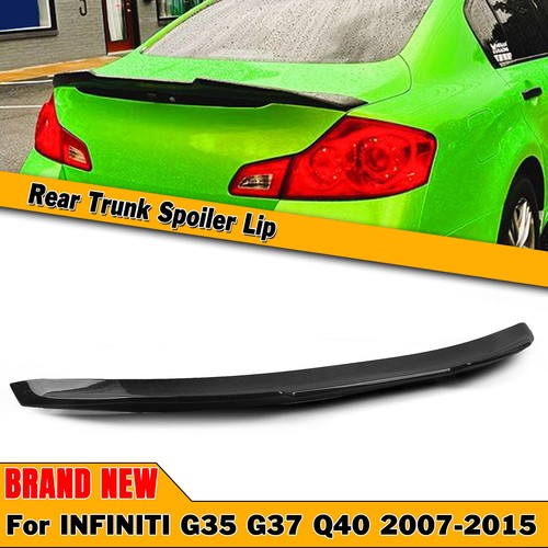 Rear Trunk Spoiler Wing For Infiniti G37 G25 2007-2015 Q40 Sedan Satin ...
