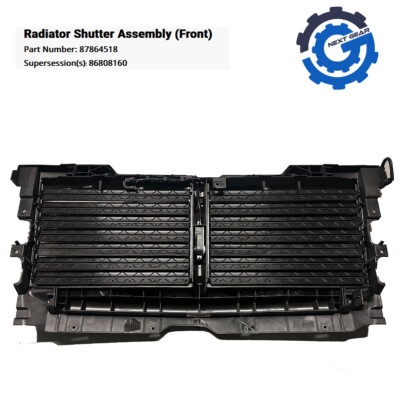 NEW OEM RADIATOR SHUTTER ASSEMBLY FOR 2021-2023 CHEVROLET SUBURBAN ...