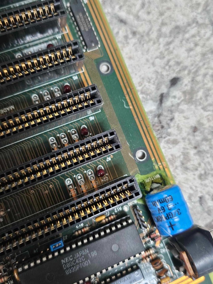 Rare Vintage Retro Intel Motherboard w/Sipp Memory Slots 386SX-16 TECH ...