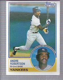 1983 Topps #281 Andre Robertson - NM | eBay