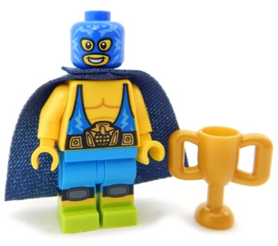NEW LEGO WRESTLER MINIFIG professional lucha libre luchador wrestling ...