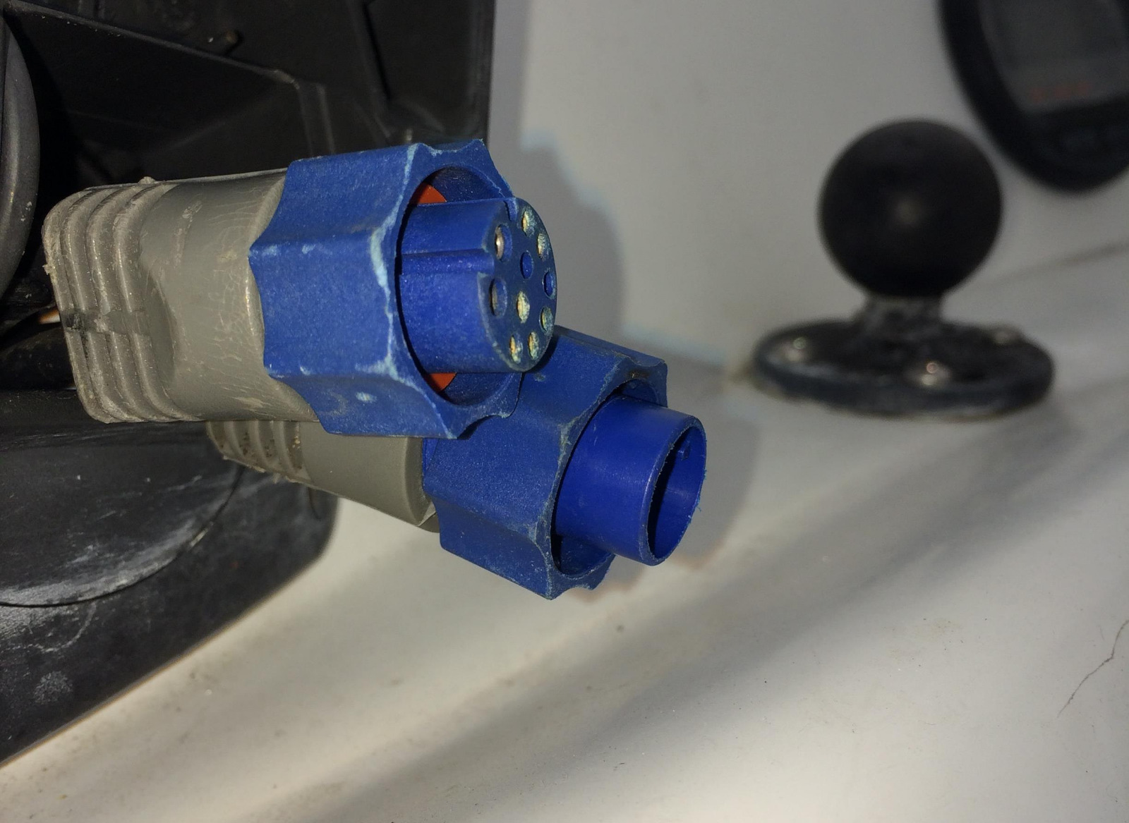 Connector Caps/Weather Plugs for Lowrance HDS Transducer and Pwr/Data ...
