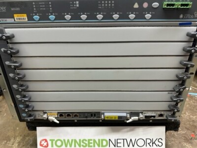 Juniper MX480 BP3, 1x RE-S-X6-64G, 1x SCBE2-MX, 4x PWR-MX480-2520-AC | eBay