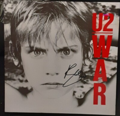 U2"s BONO AUTOGRAPHED "WAR" ALBUM W/VIDEO PROOF!!! | eBay