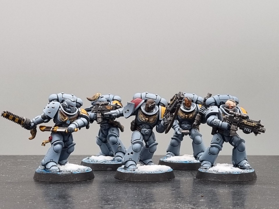 Warhammer 40k Deathwing Assault box Commission painted brand new | eBay