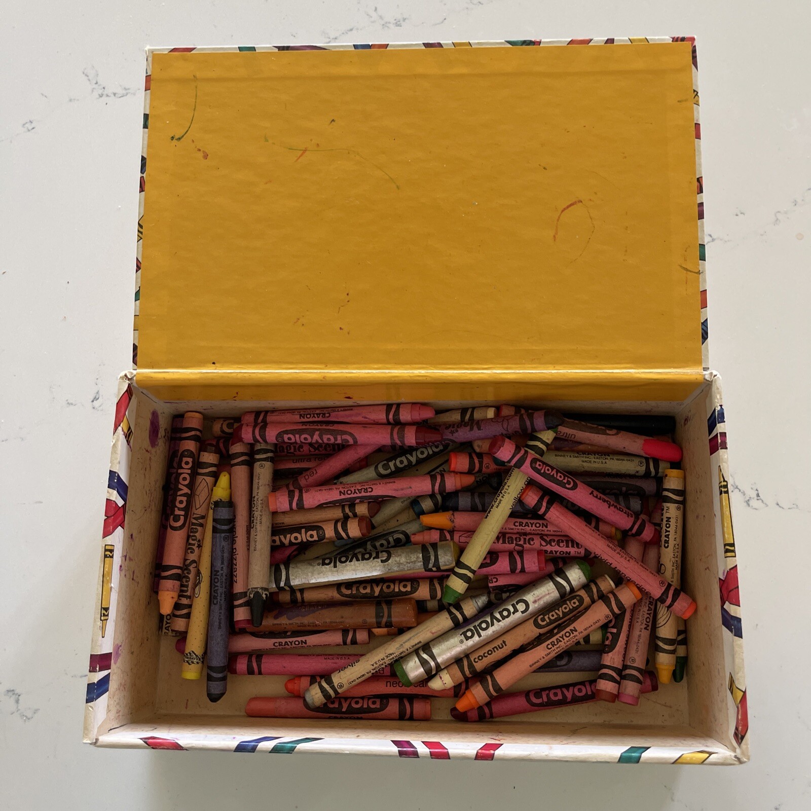 Vintage Cigar Box Lot Binny & Smith Crayola Crayons 1990’s | eBay