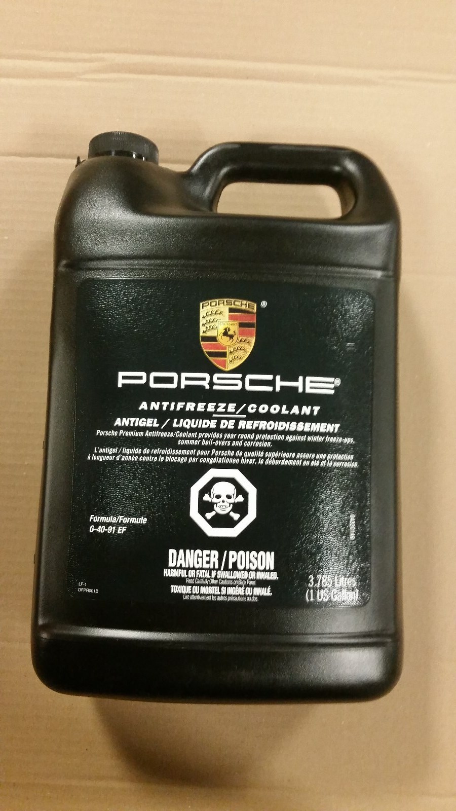 New Genuine Porsche Formula Antifreeze Coolant 1 Gallon 00004330575 | eBay