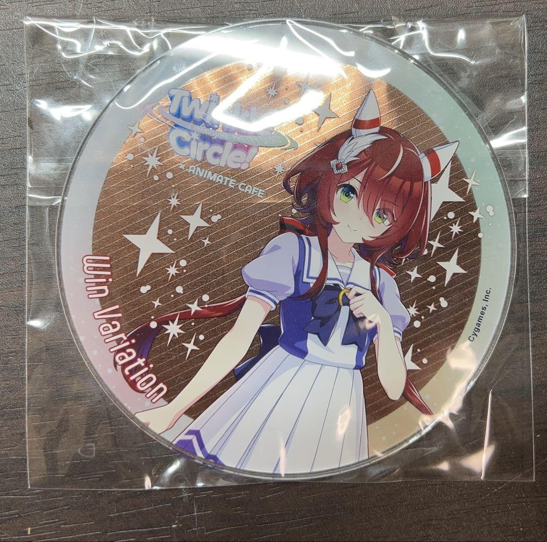 Uma Musume Round Win Variation Acrylic Coaster Animate Cafe | eBay