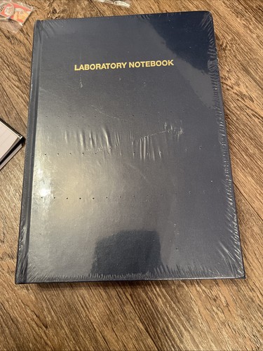 New Sealed Laboratory Notebook Hardcover (3) | eBay UK