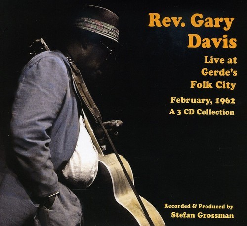 Rev. Gary Davis - Live at Gerdes Folk City 1962 [New CD] Boxed Set ...