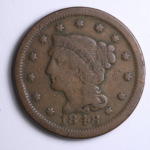 1848 Large Cent VG OLD GREAT COIN B039 KCM | eBay