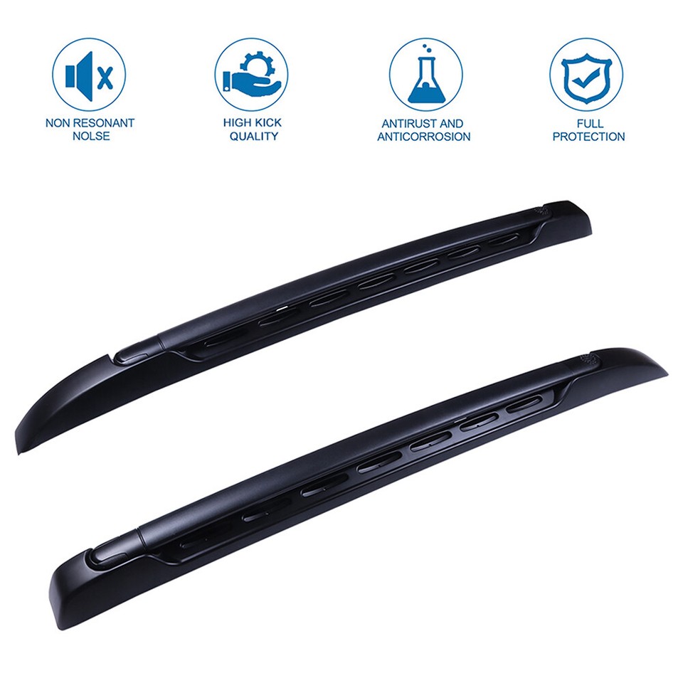 For 2005-2023 Toyota Tacoma Double Cab Top Roof Rack Side Rails Cross ...