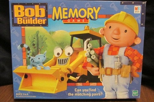 Bob the Builder Memory Game Matching Used 71 cards 76930400616| eBay