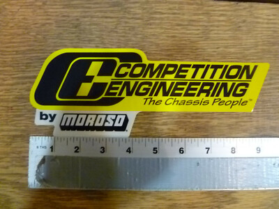 Competition Engineering Moroso Sticker Decal | eBay