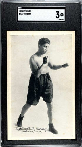 1921 EXHIBITS BOXING BILLY MURRAY VINTAGE SGC 3 | eBay