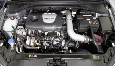 K&N Typhoon Cold Air Intake System for 2017-2020 Hyundai Elantra 1.6L ...