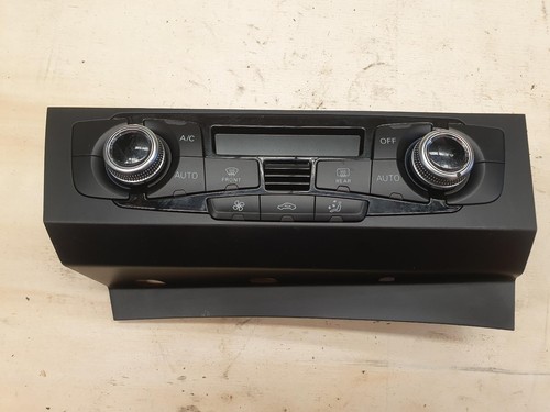 AUDI A5 HEATER/AC CONTROLS SINGLE ZONE CLIMATE CONTROL, NON SEAT WARMER ...