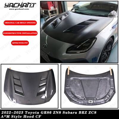 CARBON Auto Bonnet For 22-23 Toyota GR86 ZN8 Subaru BRZ ZC8 AM Style ...