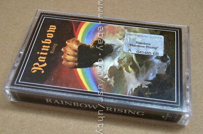 RAINBOW RISING VERY RARE UKR ORIGINAL TAPE CASSETTE BLACKMORE DIO BEST ...