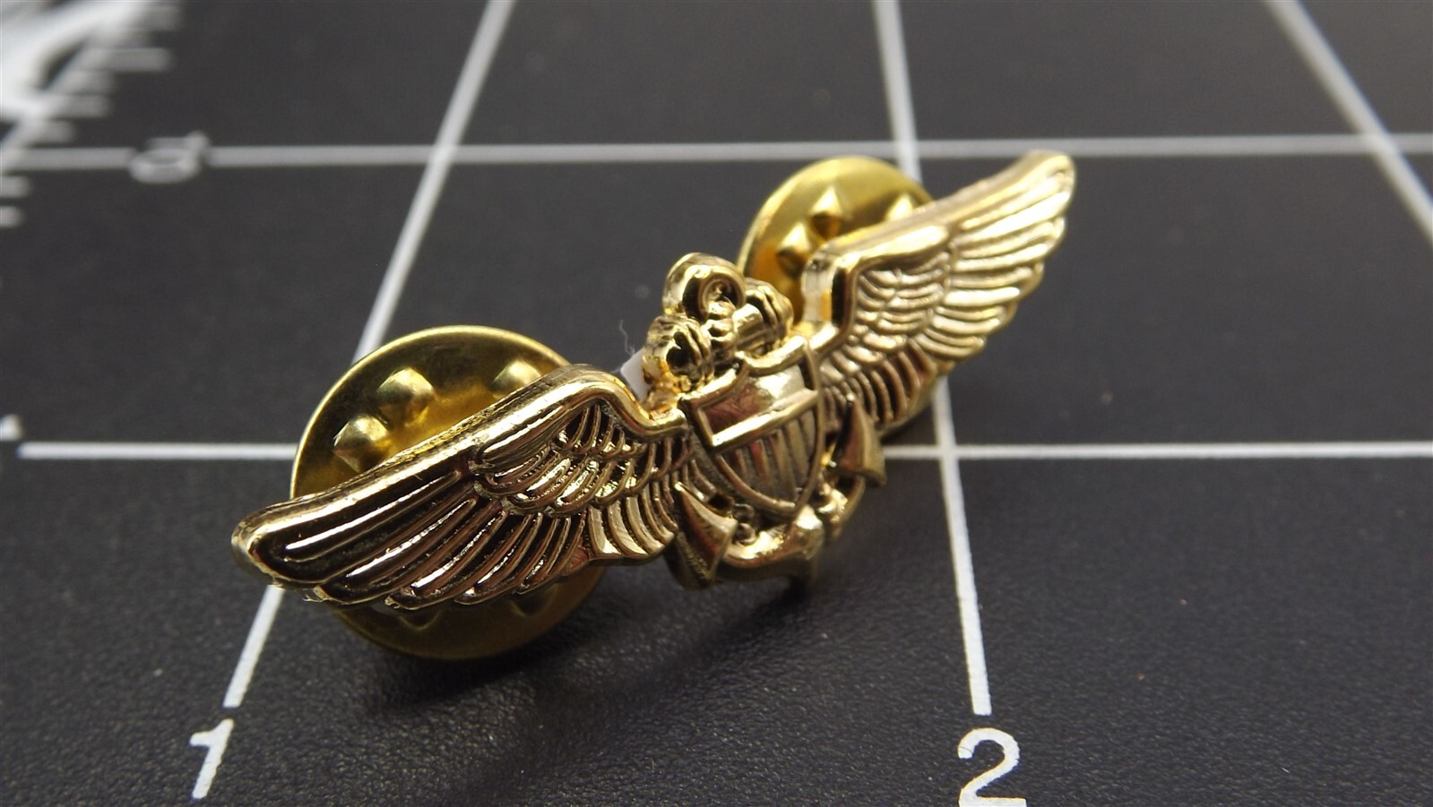 BRAND NEW USN USMC AVIATOR WINGS Lapel Pin Enamel GUARANTEED FOR LIFE ...