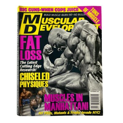 Muscular Development Magazine September 2005 Darrem Charles Cover No ...