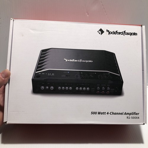 Rockford Fosgate Prime 500W 4-Channel Full Range Class D Amplifier R2 ...