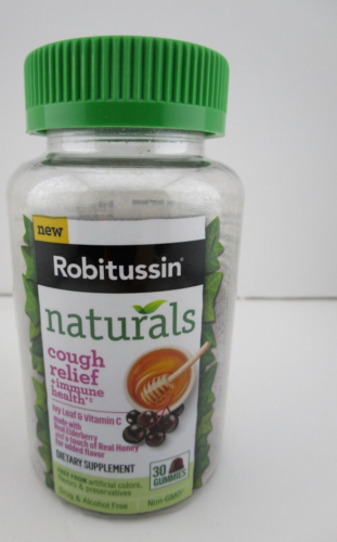 3 Pack - Robitussin Naturals Cough Immune Health Diet Supplement - 90 ...