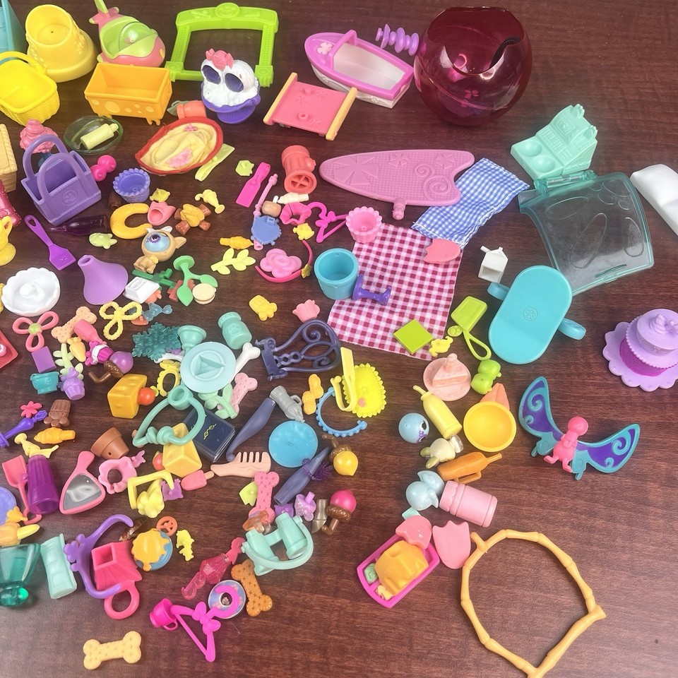Littlest Pet Shop Accessories LPS Vintage Toy Set Lot 5 | eBay