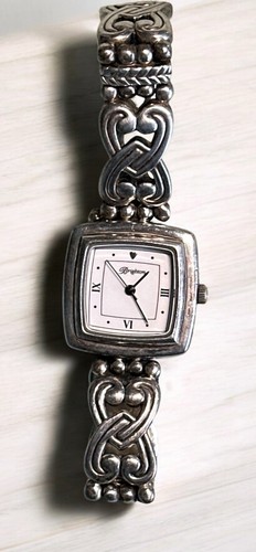 BRIGHTON Santa Rosa Women’s Watch Silver Adjustable Toggle Closure ...