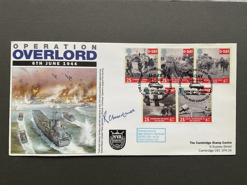 1994 Operation Overlord MAJ GEN R C MACDONALD CB DSO OBE Ltd Ed Signed ...